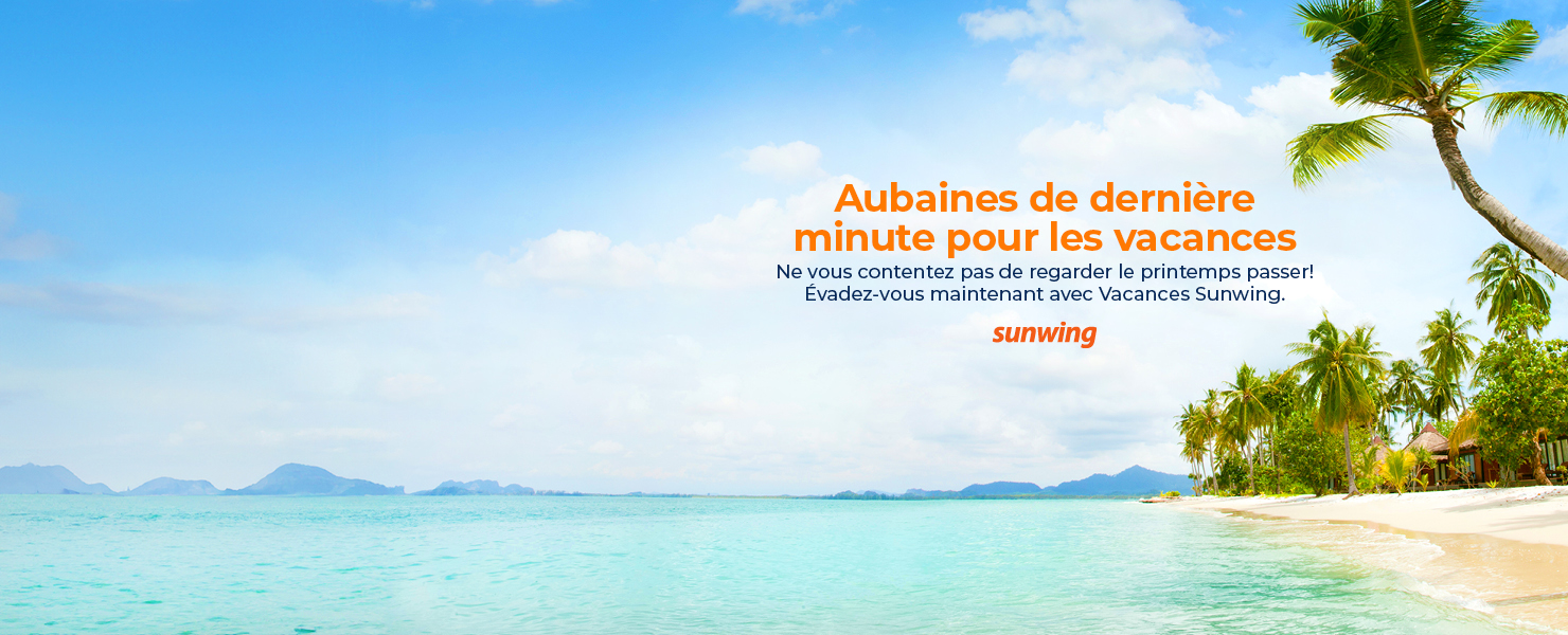 Offres de vacances exclusives Sunwing | itravel2000.com
