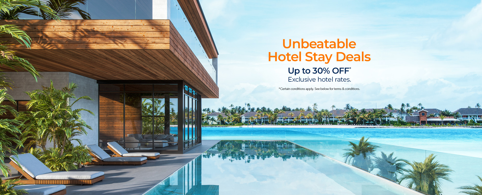 Cheap Hotel Deals - 3, 4, 5 Star Hotels & Resorts - Red Tag Hotel Deals